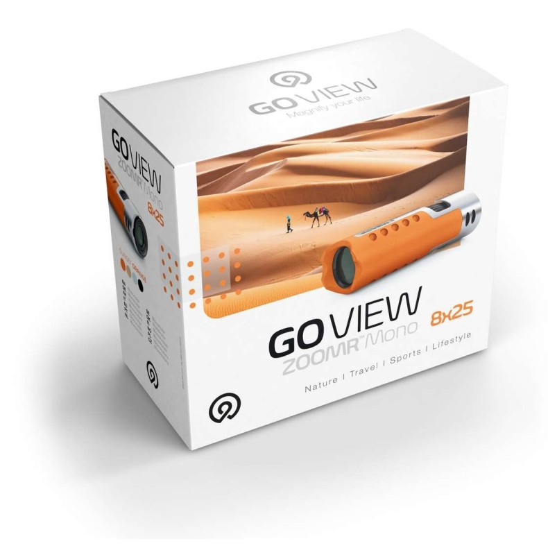 GoView Monocular ZOOMR HD, Sunset Orange